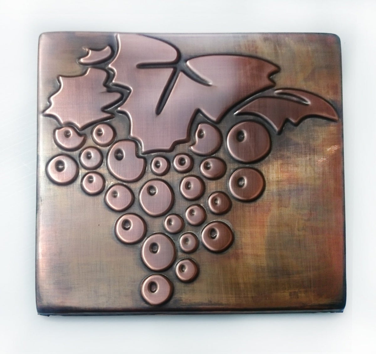 Grapes Decor Wall Tile - MyMetalCraft