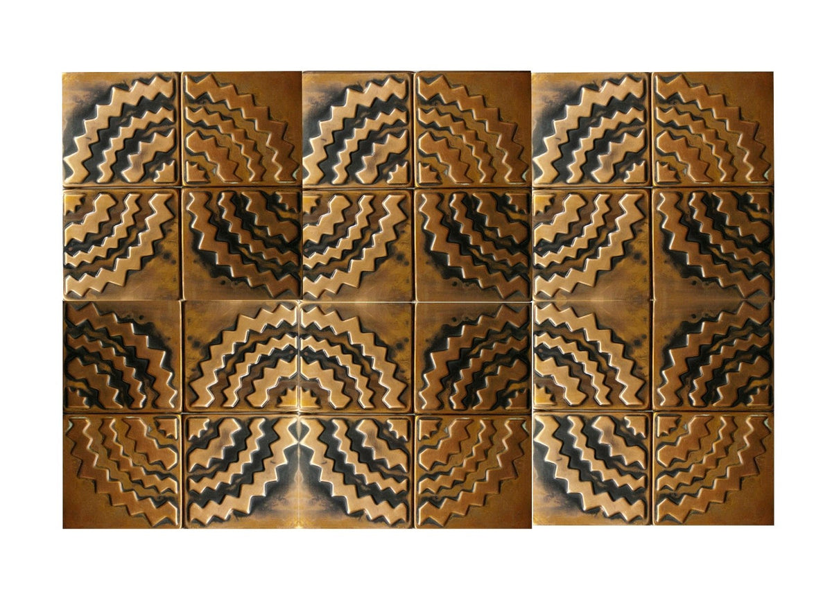 Metal Tiles for Backsplash - set of 4 - MyMetalCraft